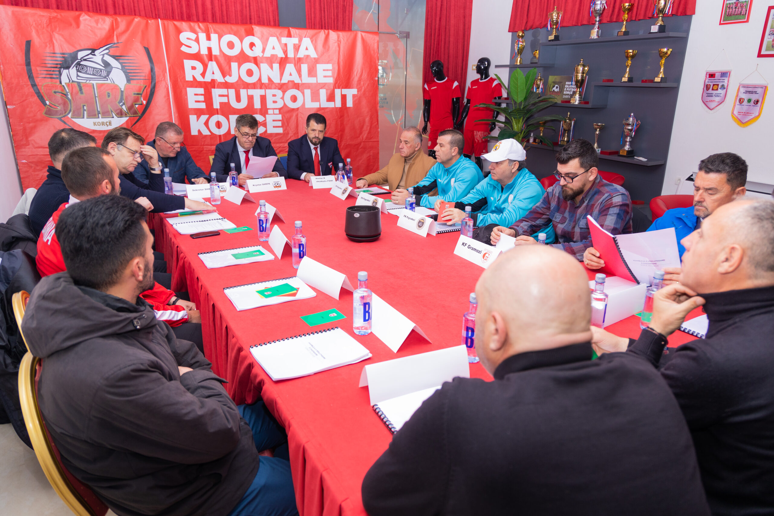 The Korçë Regional Football Association holds its General Assembly ...