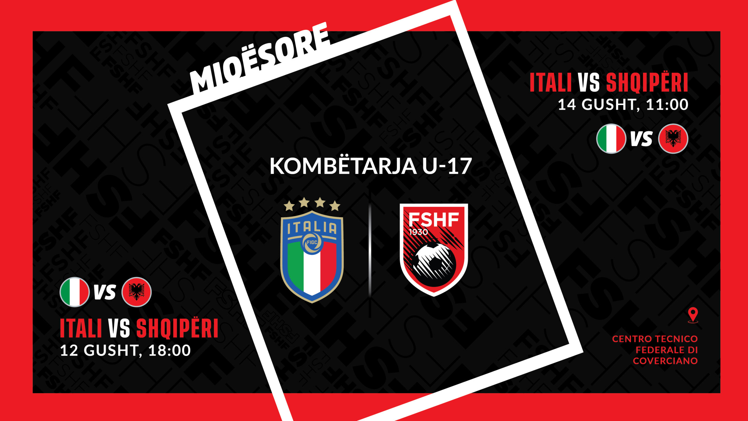The Albanian U-17 national team has officially scheduled two friendly ...